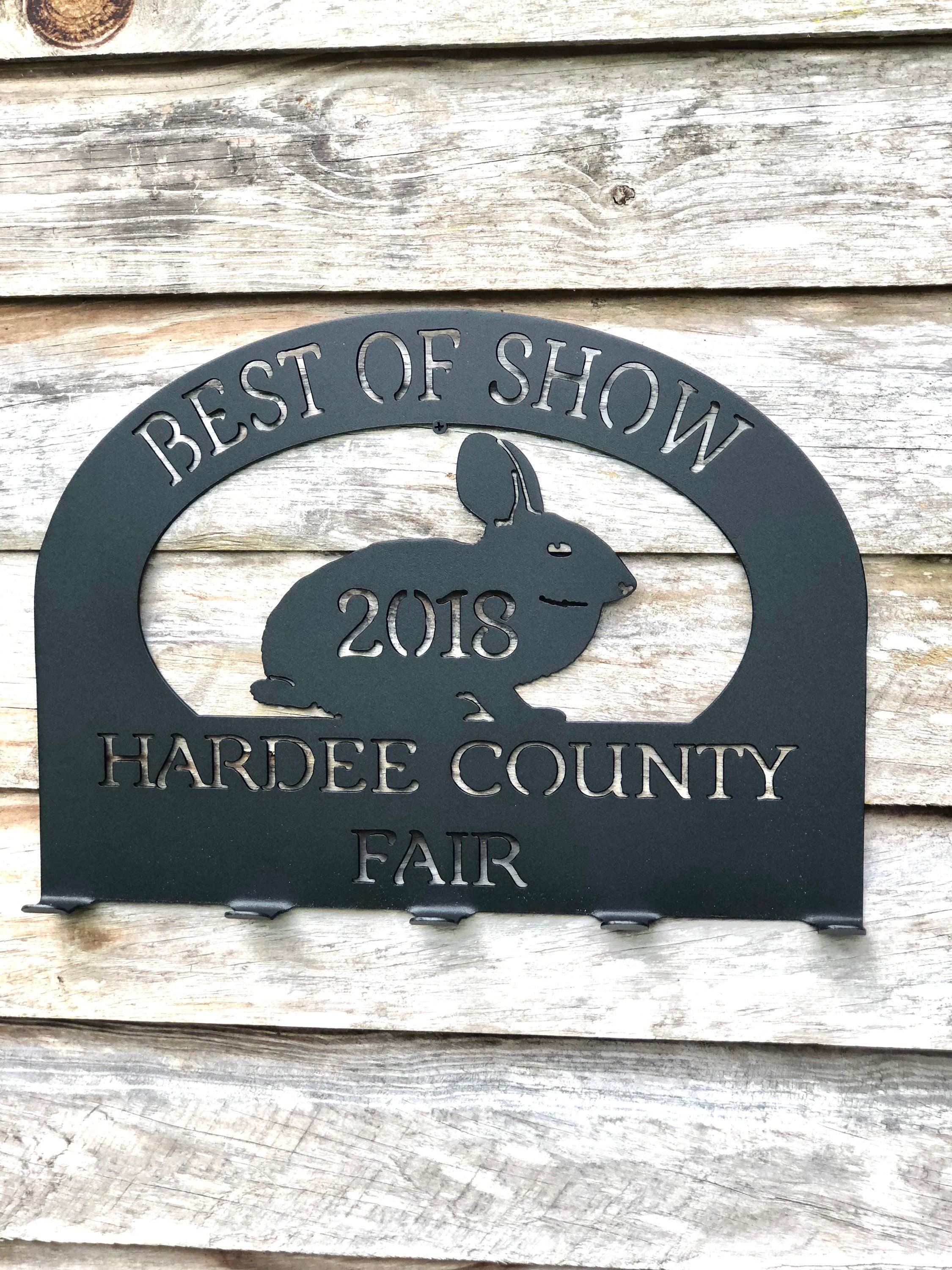 Livestock Exhibitor Award Sign for Show Rabbit Show Rabbit | Etsy