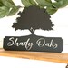 Oak Tree Metal Sign Personalized Tree Sign Family Tree Metal - Etsy
