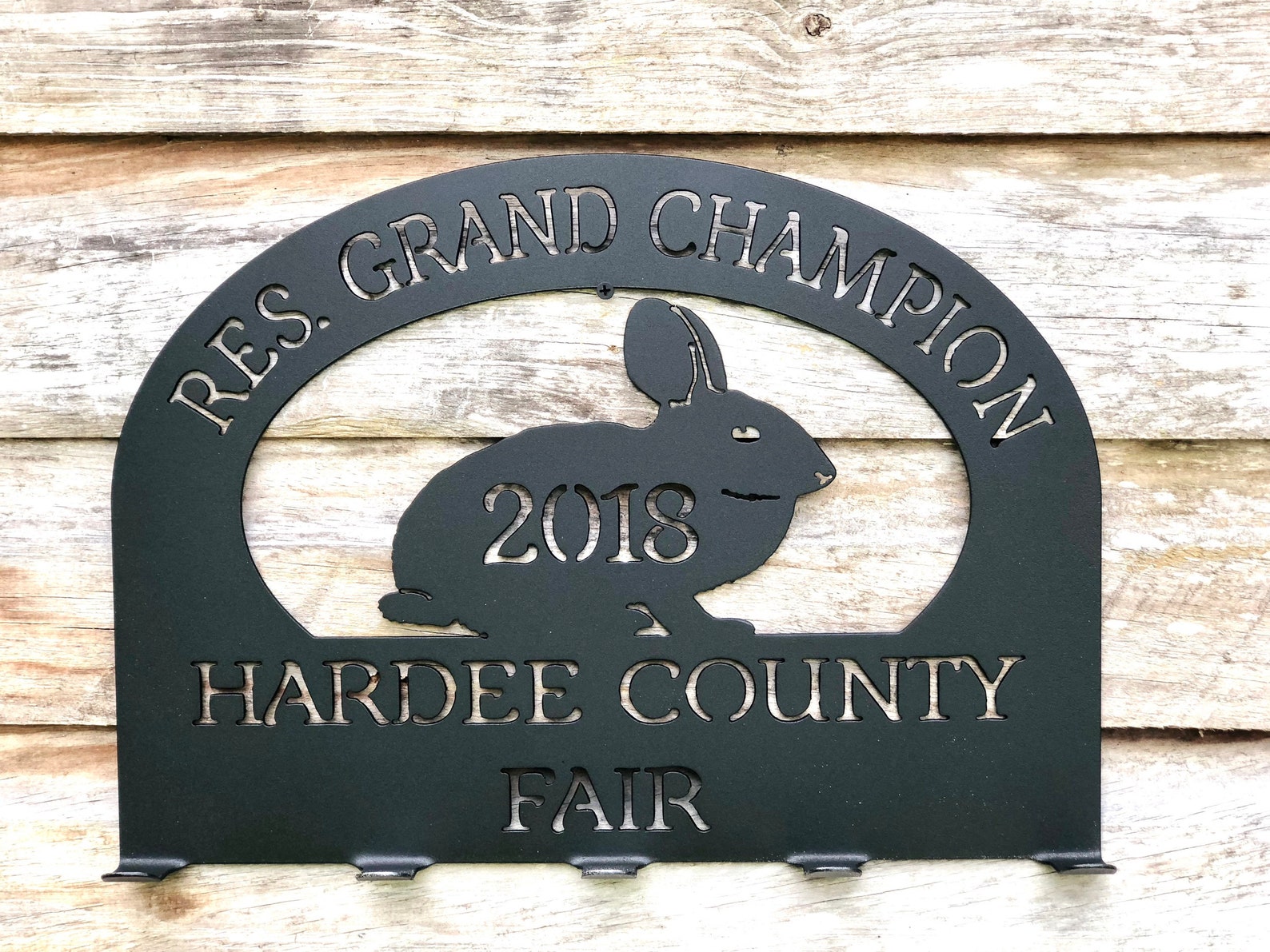 Livestock Exhibitor Award Sign for Show Rabbit Show Rabbit - Etsy