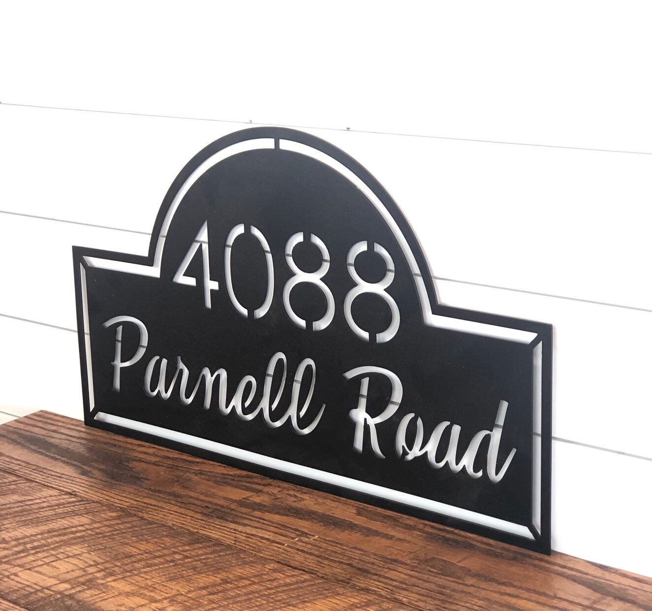 Custom Metal Address Sign Classic House Address Sign Medal - Etsy