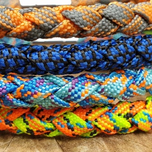 6mm Braided Paracord Bracelet - Paracord Bracelet - Handmade Braided ...