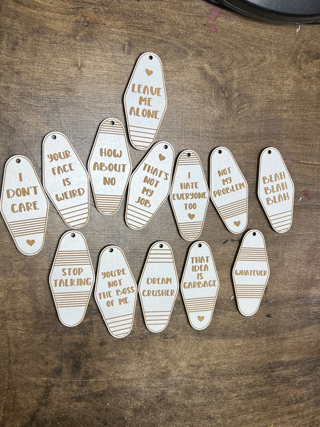 Snarky Keychains - Etsy