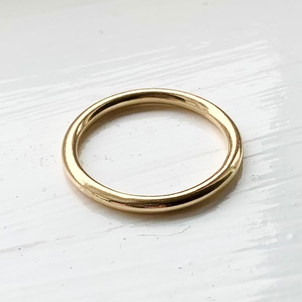 Chunky Wedding Band - Etsy