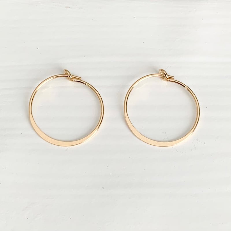 Small Gold Hoop Earrings - Etsy
