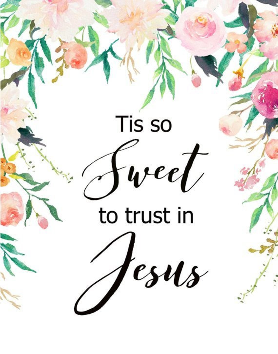 Tis So Sweet To Trust In Jesus Christian Hymn Printable Art Etsy tis-so-sweet-to-trust-in-jesus-christian-hymn-printable-art-etsy