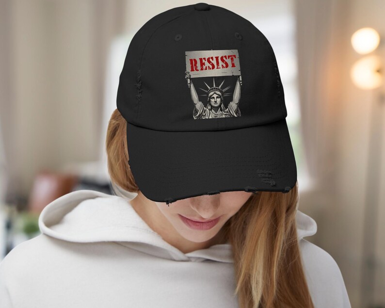 Resist Hat, Anti-fascism Cap, Feminist Activist Baseball Hat, DEI ...