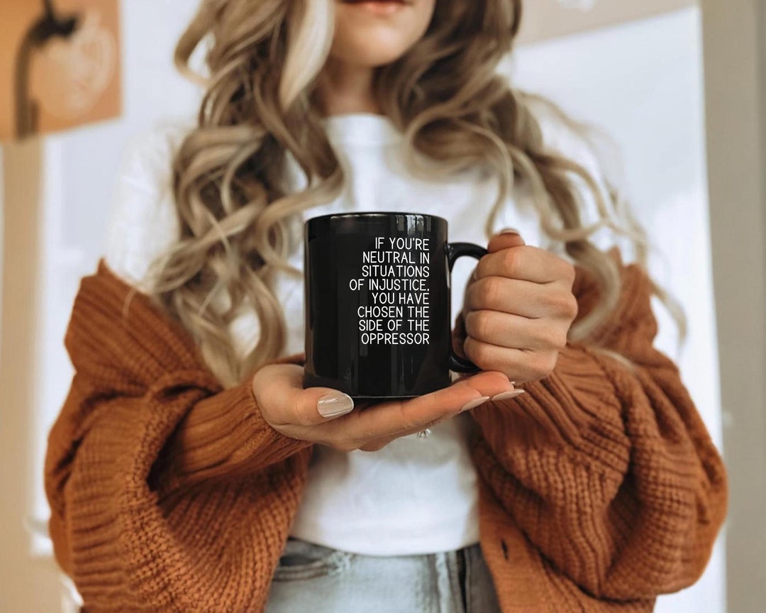 DEI Diversity Mug, Social Justice Coffee Cup, Equality Activist Gift ...