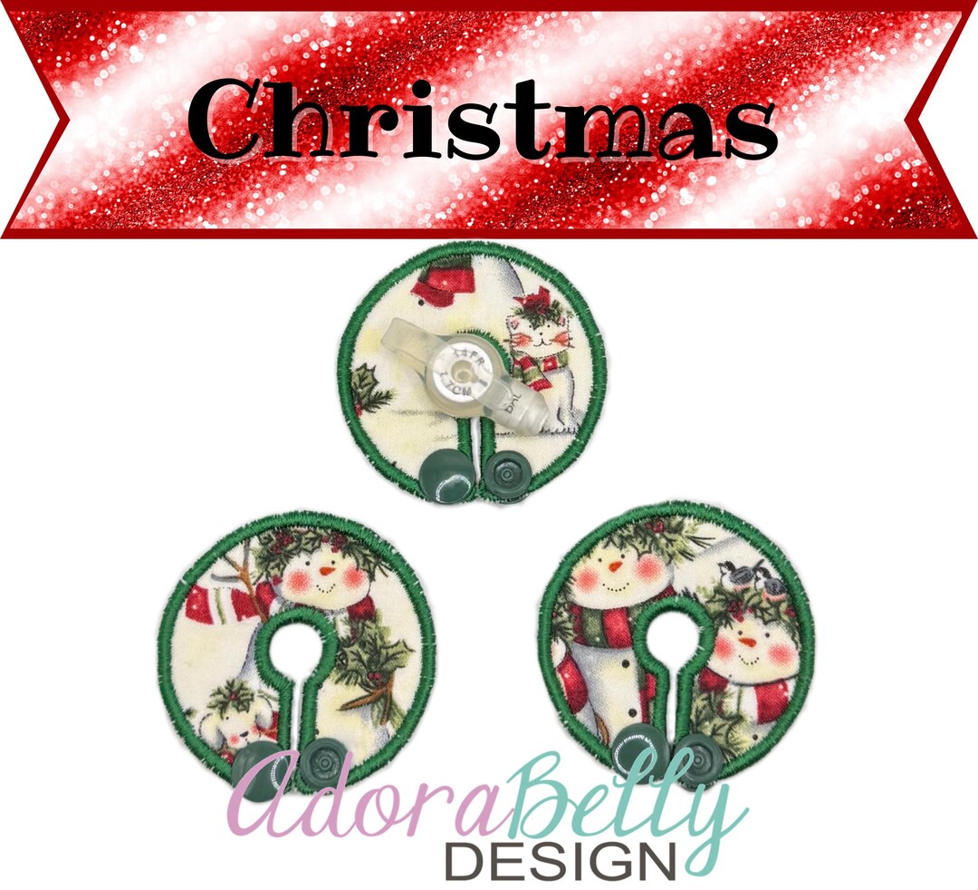 Vintage Christmas Tubie Covers gtube Pads Ready-to-ship - Etsy