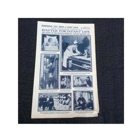 Antique Nursing Information Pamphlet the Story of the Infants - Etsy UK
