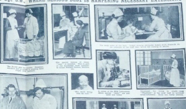 Antique Nursing Information Pamphlet the Story of the Infants - Etsy UK