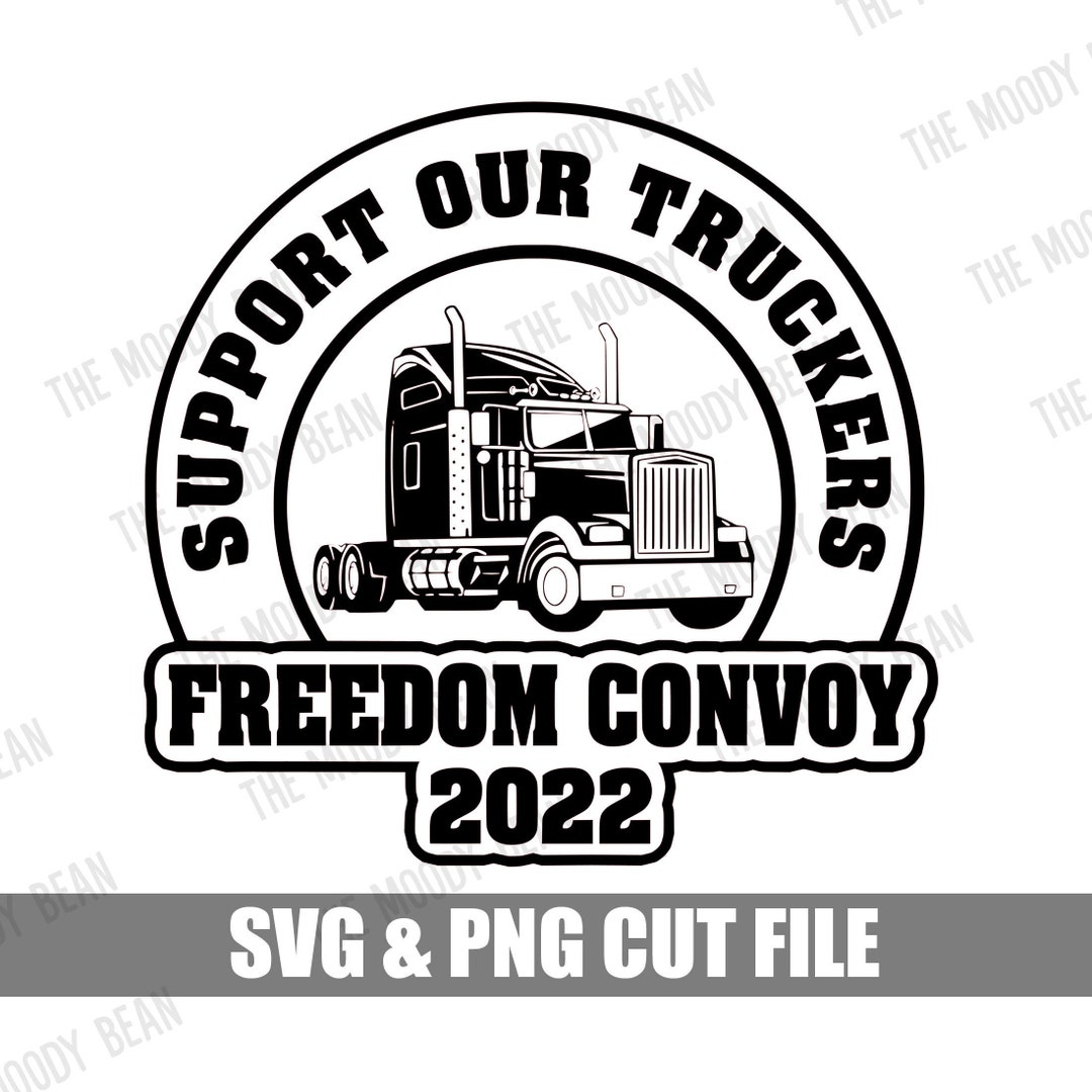 FREEDOM CONVOY 2022 // SUPPORT Our Truckers // Eff Joe Biden ...