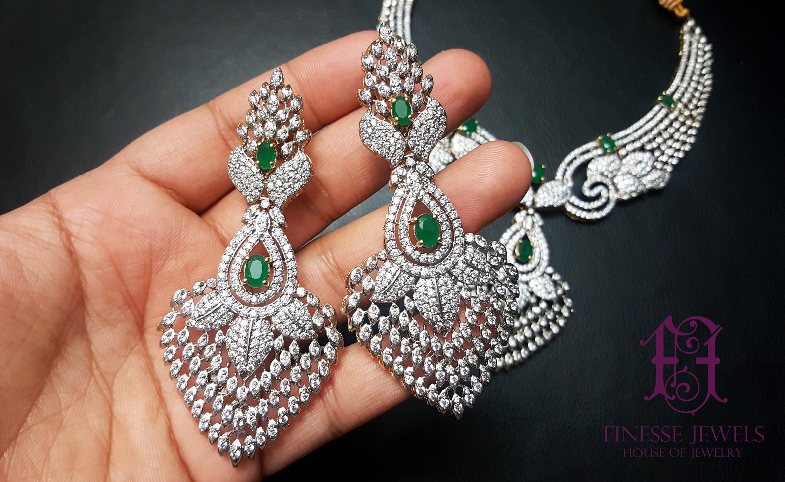 Fine Jewelry Necklace925 Sterling Silver Indian Jewelry - Etsy