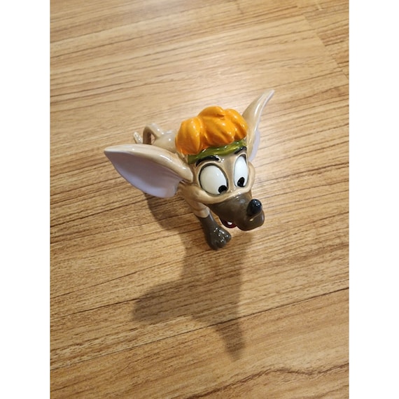 Vintage Disney Oliver and Company Tito Dog Figurine Porcelain - Etsy
