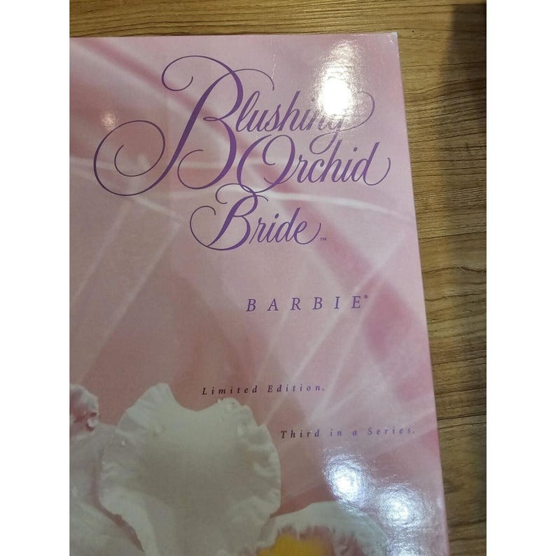 Vintage Blushing Orchid Bride Barbie Limited Edition Third in Series Mattel - Etsy