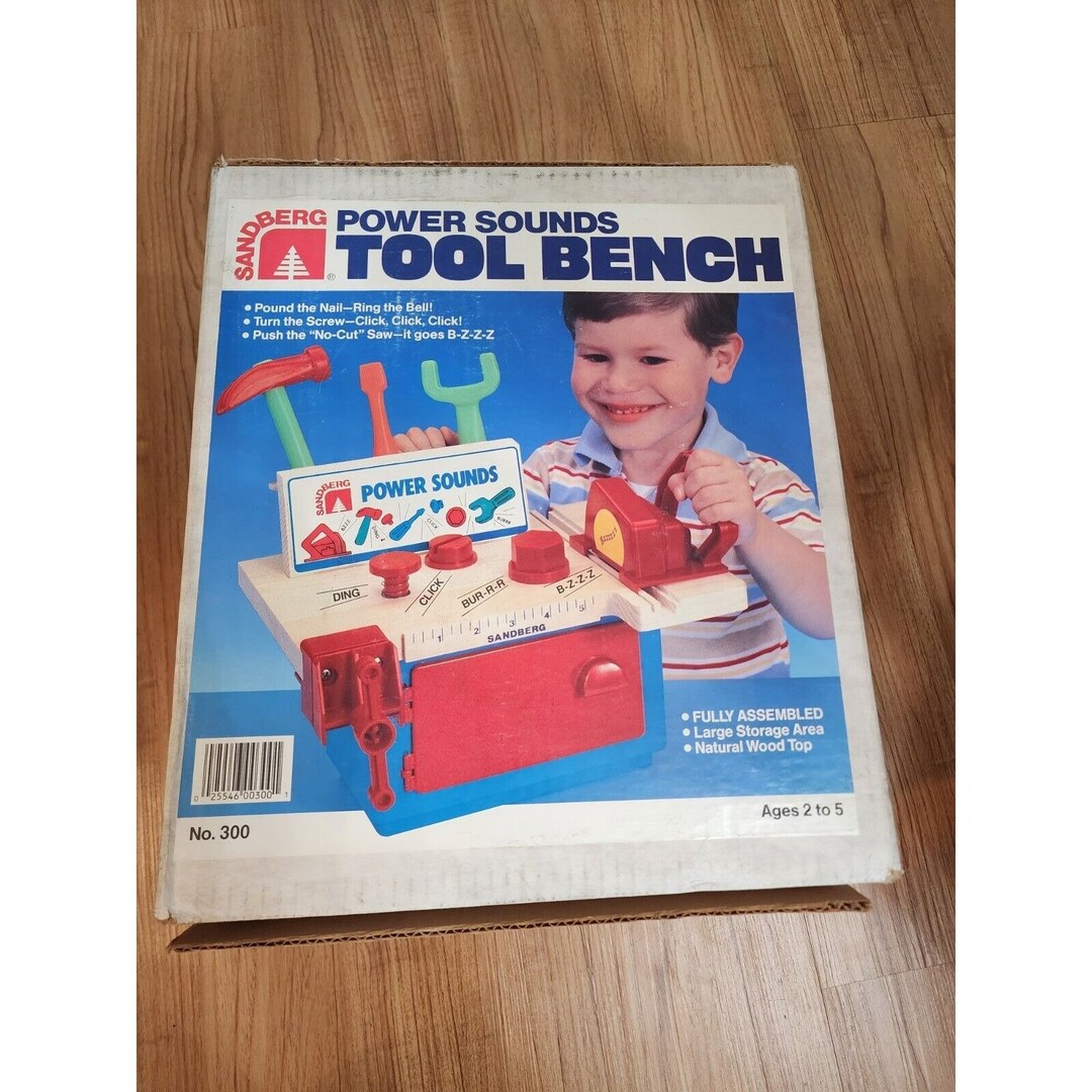 Vintage Sandberg Power Sounds Tool Bench 300 Fully Assembled in ...
