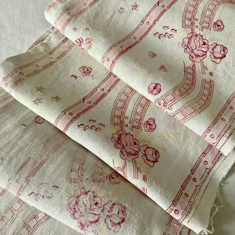 French Linen Fabric - Etsy