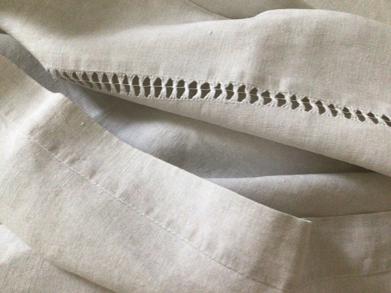 Fabulous Antique French Linen Heirloom Dowry Sheet Hand - Etsy