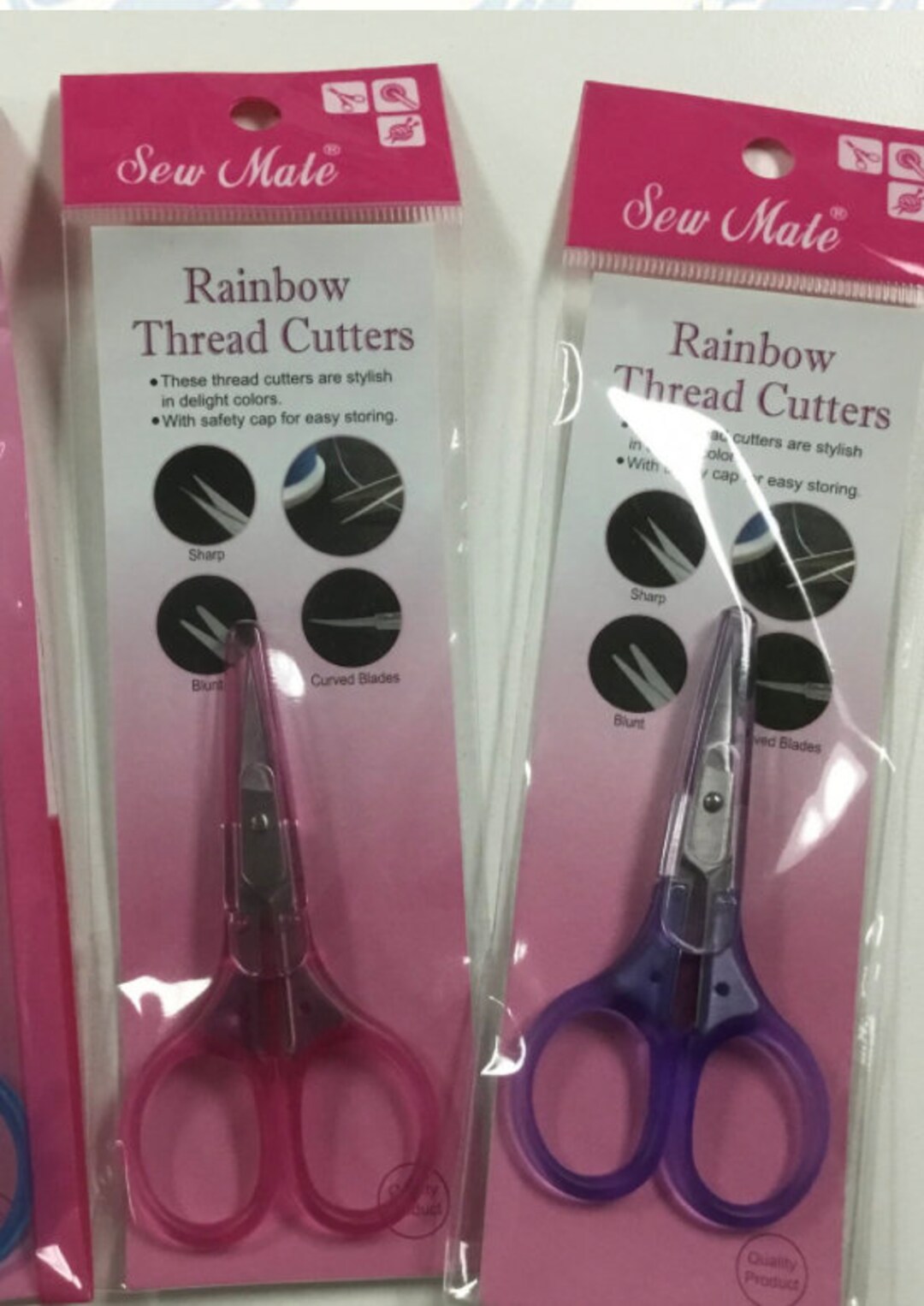 Rainbow Thread Cutters (3 1/4 Inch; Pink or Purple) - Etsy