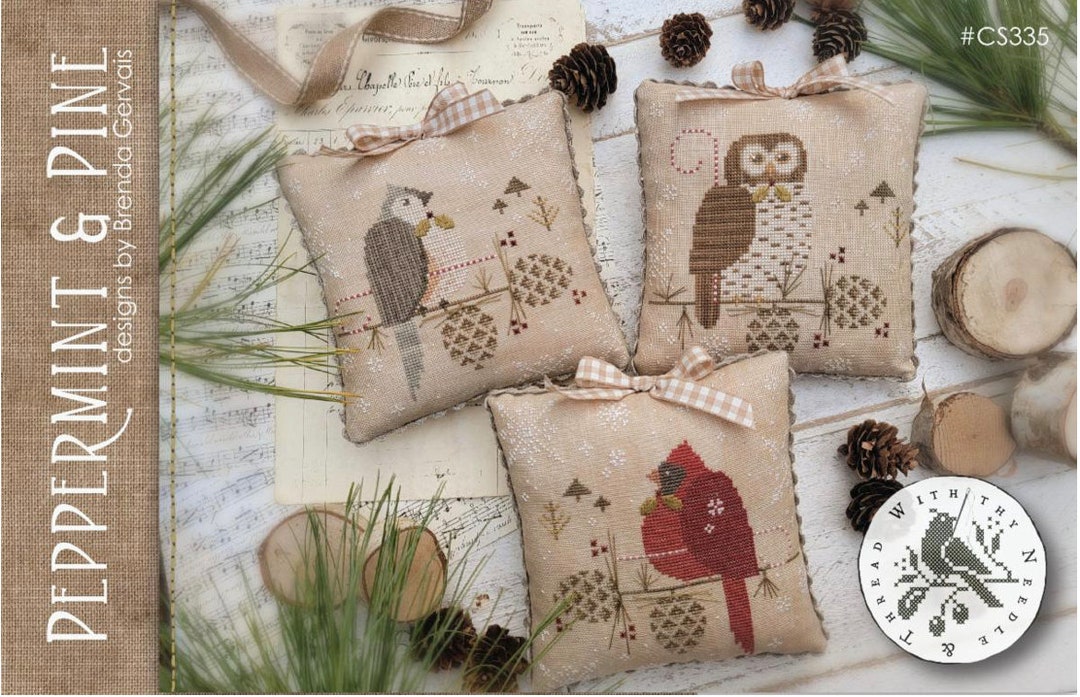 Peppermint & Pine by Brenda Gervais With Thy Needle and Thread - Etsy