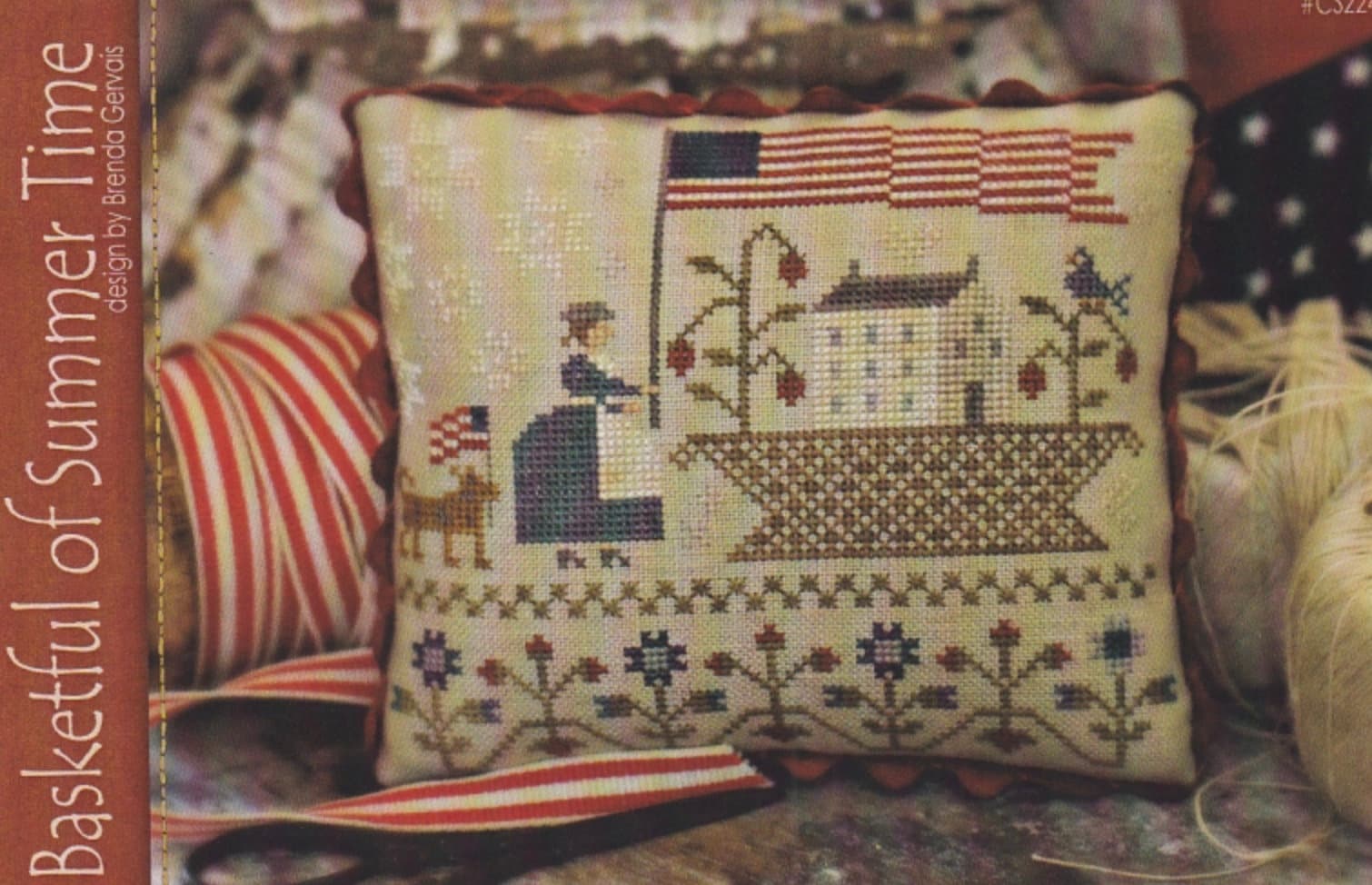 Basketful of Summer Time by Brenda Gervais - Etsy