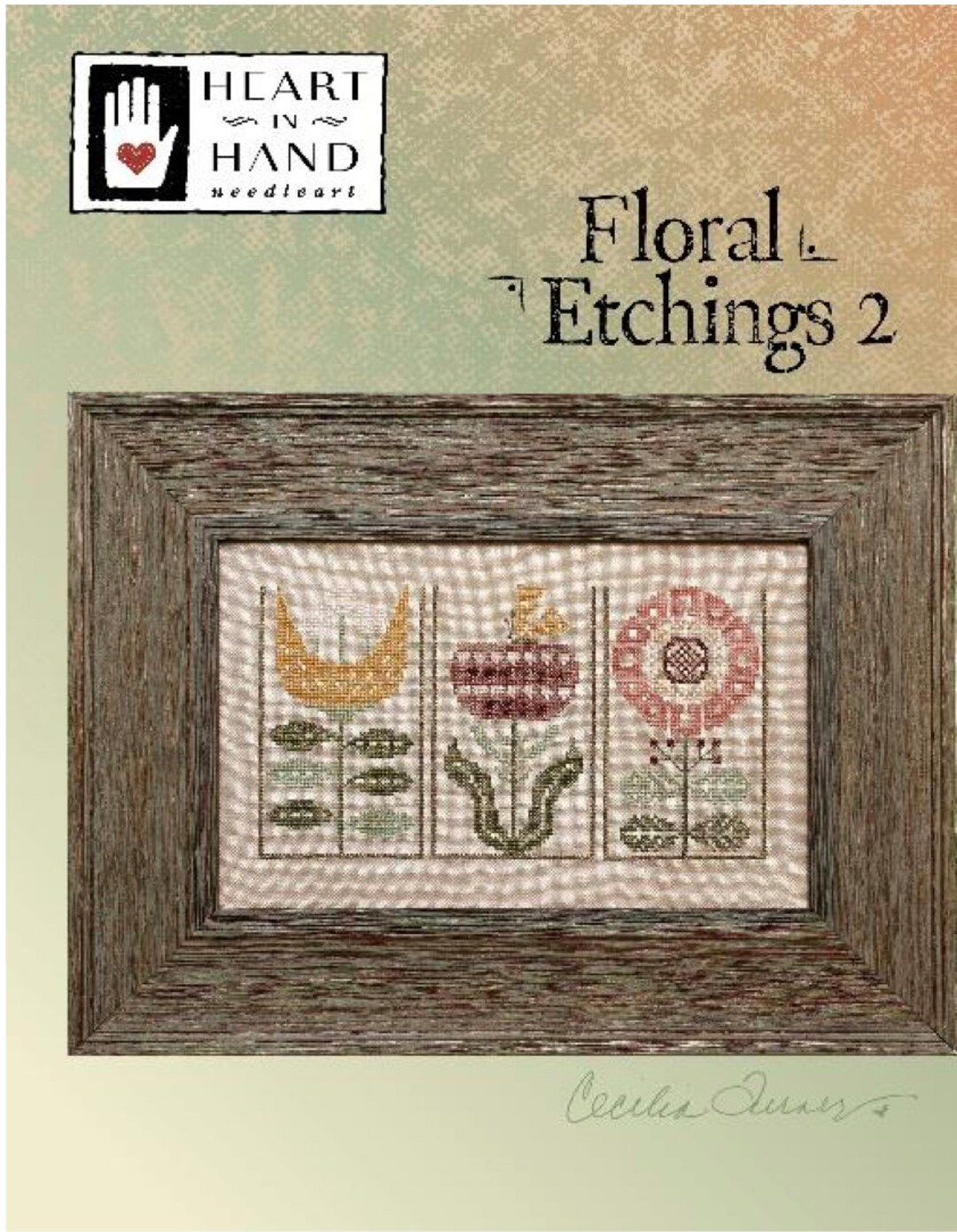 Floral Etchings 2 by Heart in Hand Designs - Etsy