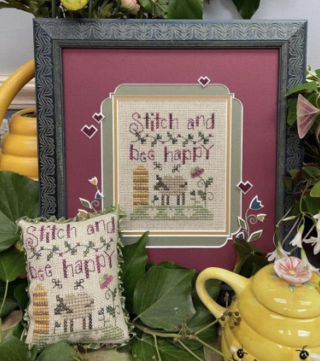 Stitch and Bee Happy Kit From Shepherd's Bush - Etsy