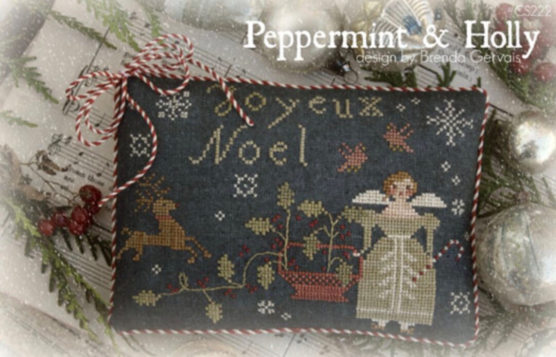 Peppermint & Holly by Brenda Gervais - Etsy
