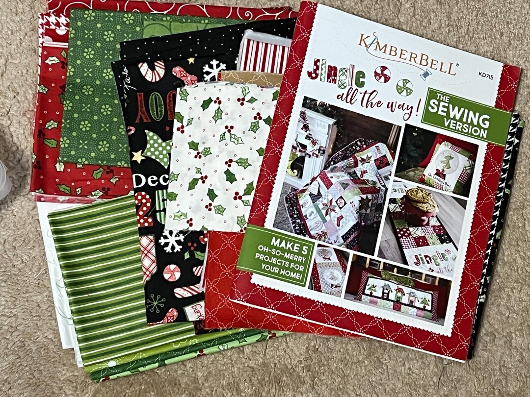 Jingle All the Way by Kimberbell Quilt Kit - Etsy