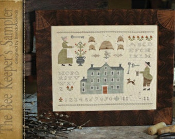Brick House Sampler by Brenda Gervais - Etsy