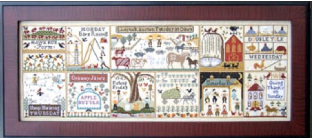 The Farms at Hawk Run Hollow by Carriage House Samplings - Etsy