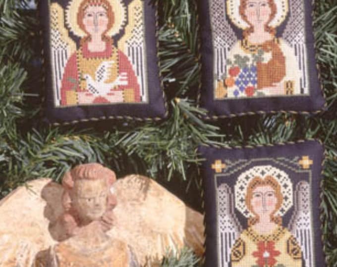 Blackwork Angels by Prairie Schooler Counted Cross Stitch Pattern/chart ...