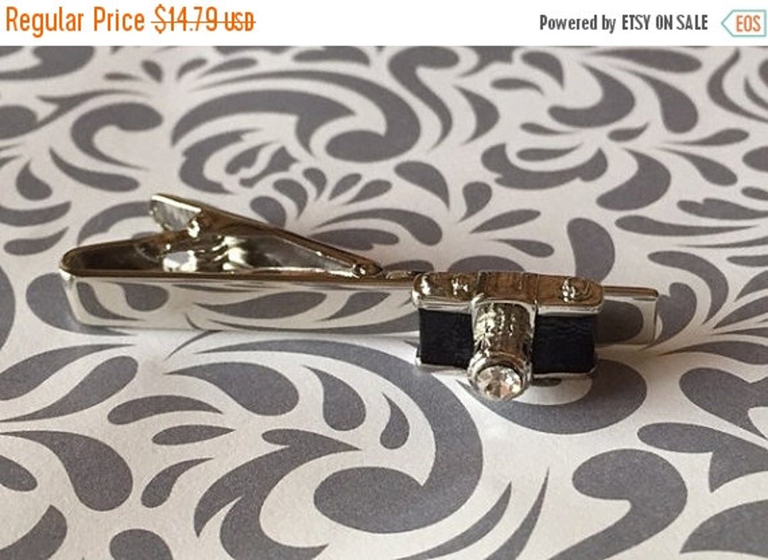 ON SALE Camera Photographer Photography Tie Clip Bar Clasp - Etsy