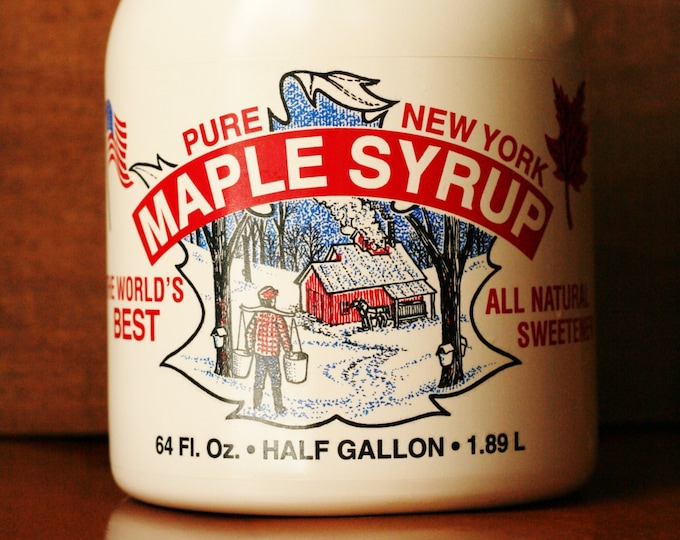 Pure New York Maple Syrup-half Gallon - Etsy