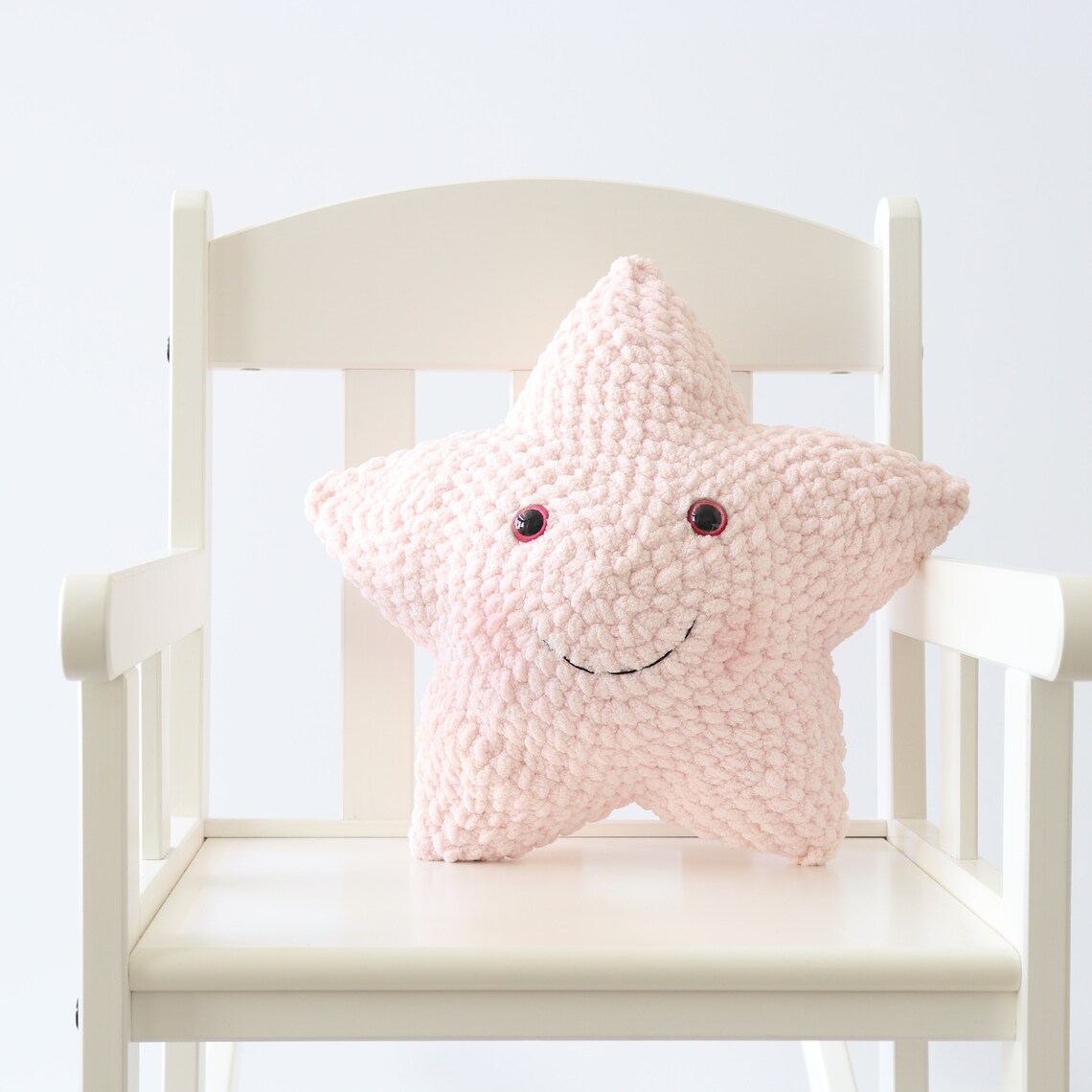 Cute Star Pillow Large Hangable Stars Moon and Star Nursery | Etsy