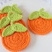 Citrus Coasters, Orange Shaped Coaster, Fruit Decorations for Kitchen ...