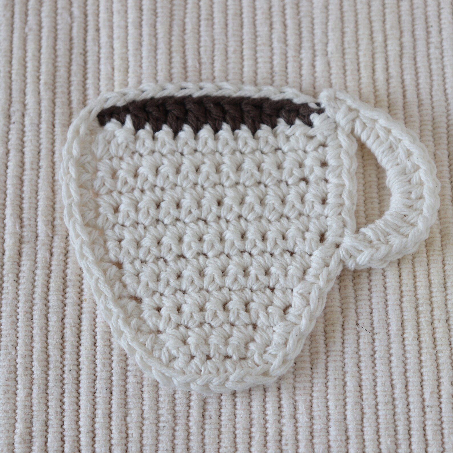 Coffee Mug Shaped Coasters, Set of 4, Coffee Lovers Gift, Rustic Table ...