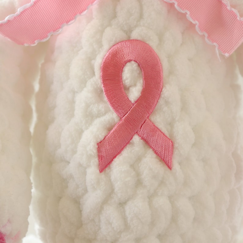 Breast Cancer Gift, Pink Teddy Bear, Motivational Gift, Cancer Survivor ...