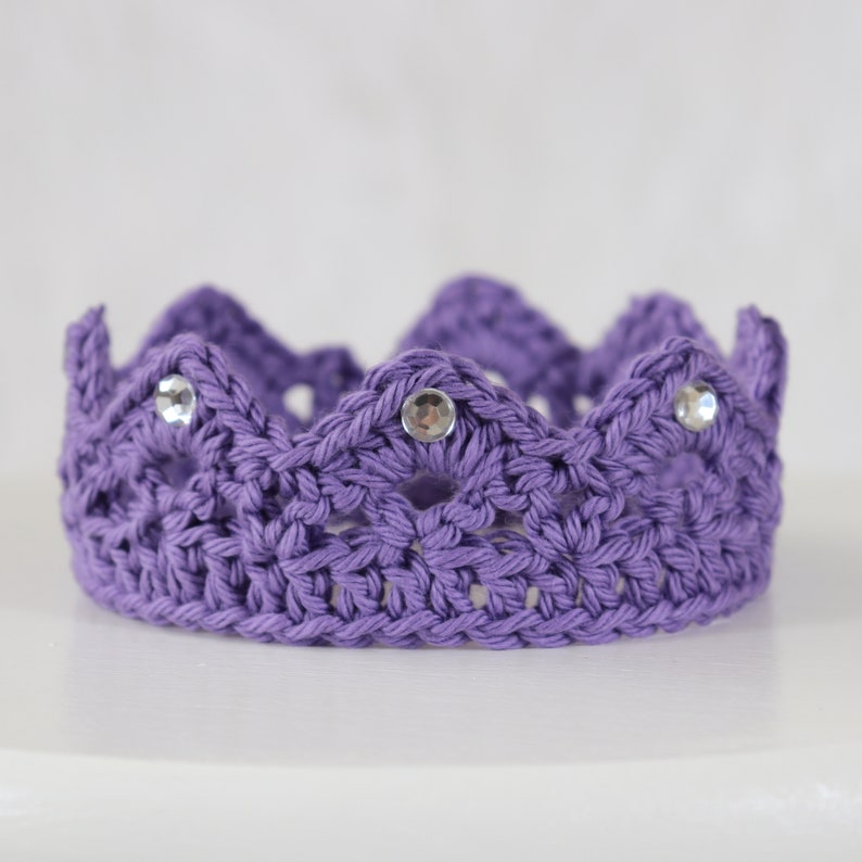 Violet Baby Crown, Gender Reveal Idea, Princess Tiara, Baby Photo Prop ...