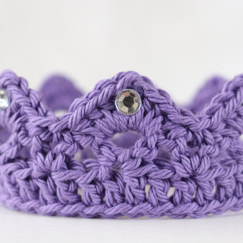 Violet Baby Crown Gender Reveal Idea Princess Tiara Baby - Etsy