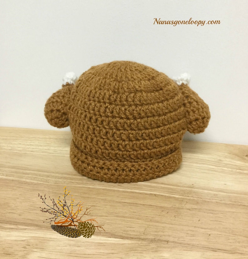 Adult Turkey Hat Turkey Beanie Turkey Trot Thanksgiving - Etsy