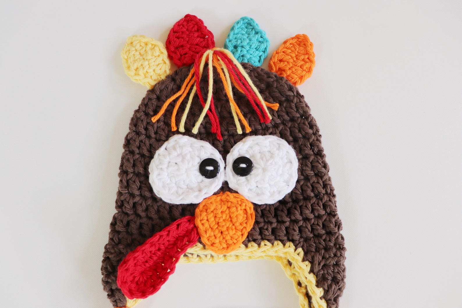 Baby Turkey Hat, Baby Turkey Costume Hat, Turkey Trot Hat, Thanksgiving ...
