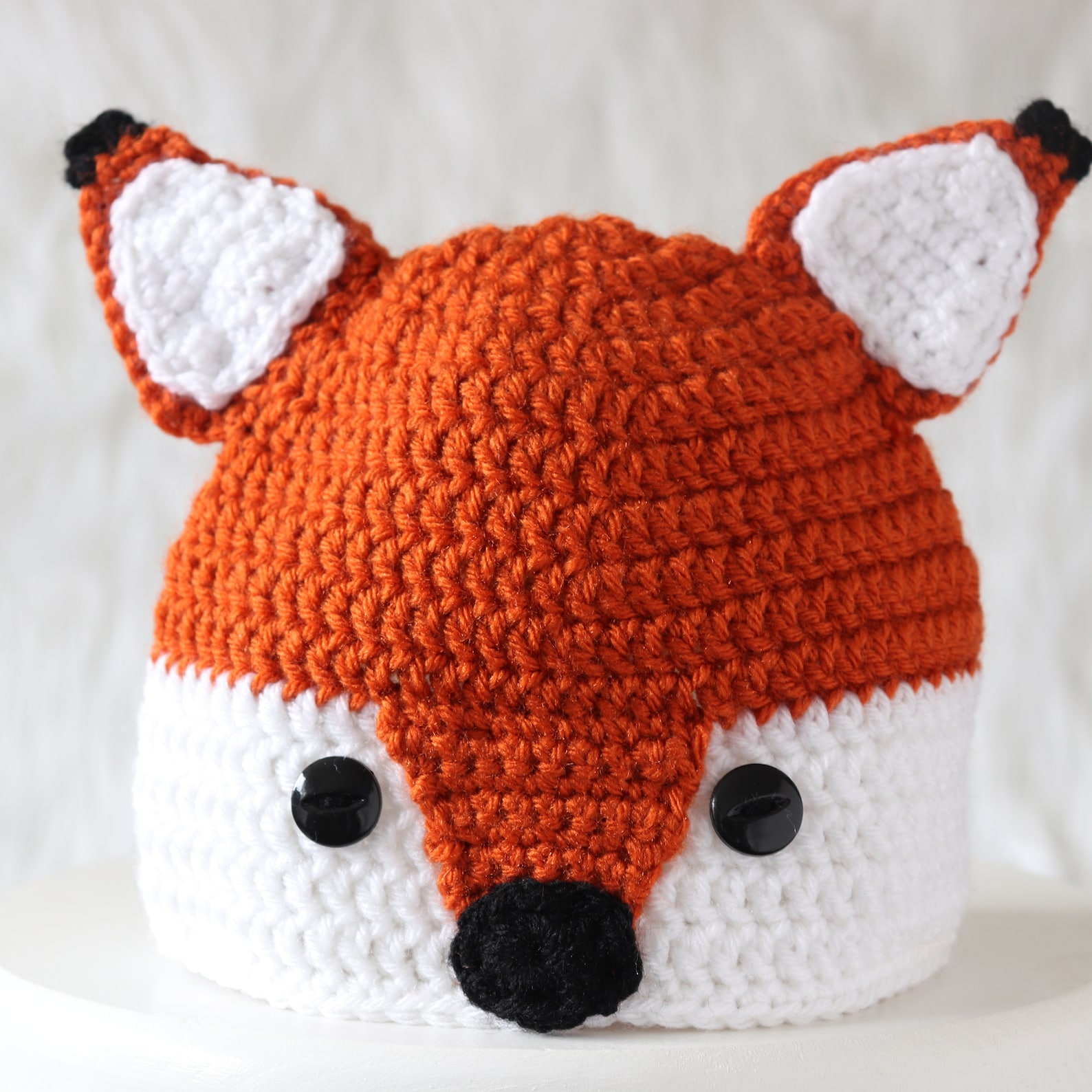 Red Fox Beanie Fox Hats for Kids Adult Fox Hat Kids Animal | Etsy