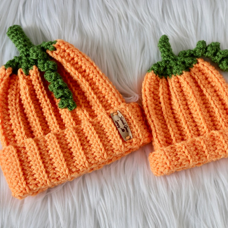 Baby Pumpkin Hat - Etsy