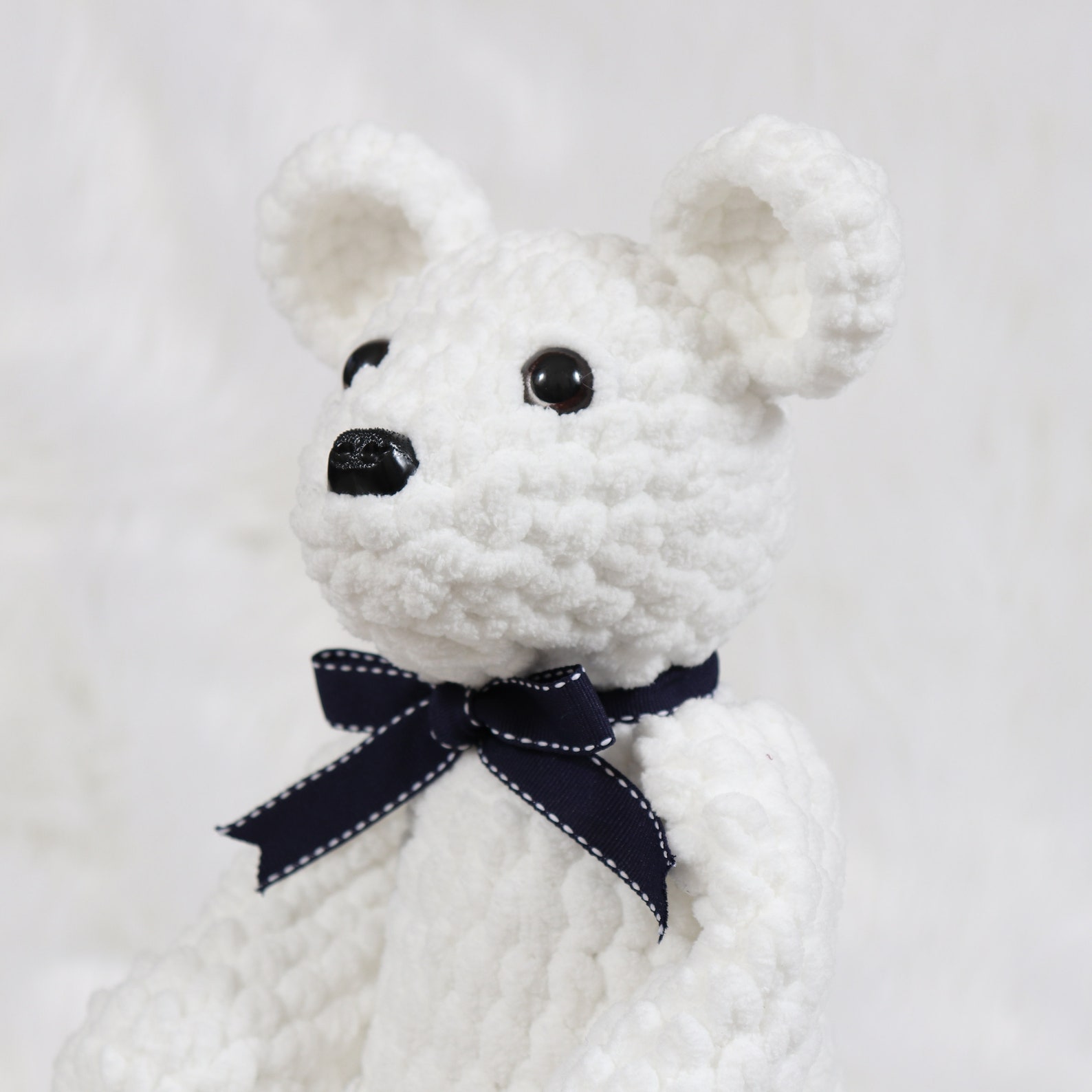 White Teddy Bear Stuffed Animal Classic Teddy Bear White | Etsy