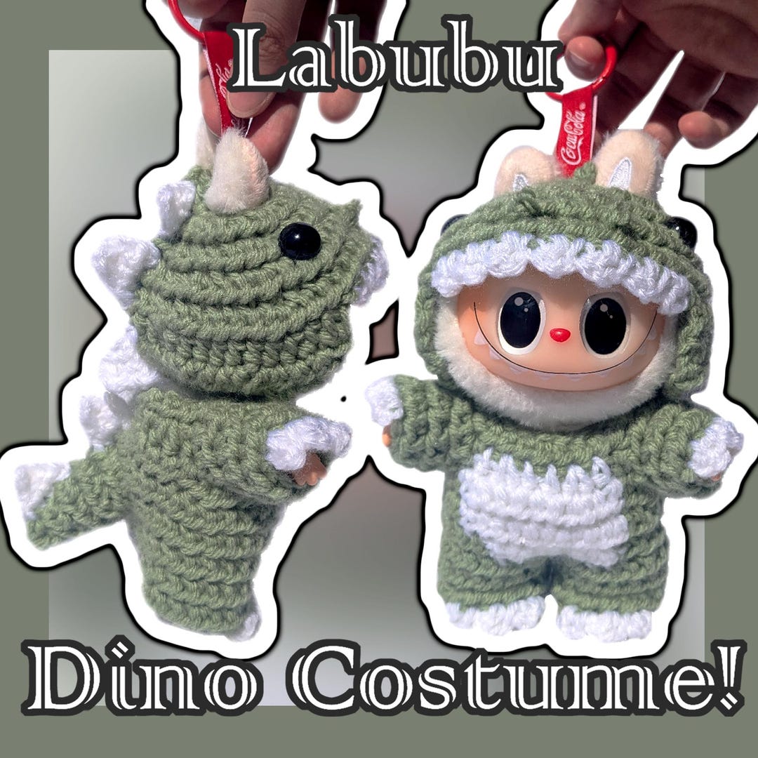 Labubu Dino Costume - Custom Accessory! - Etsy