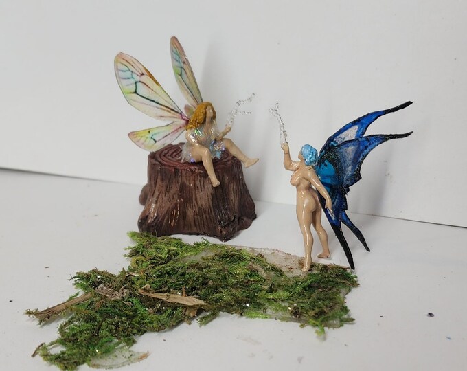 Fairy Garden Figurine. Terrarium Miniatures. Little Fairy. Pixi Dust ...