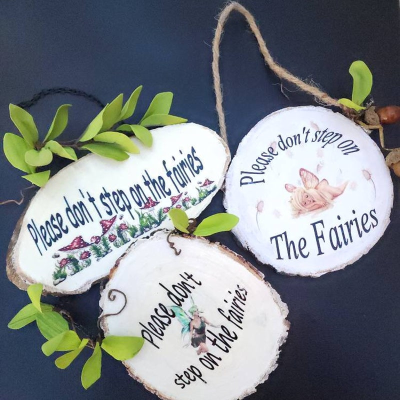 Fairy Garden Sign - Etsy