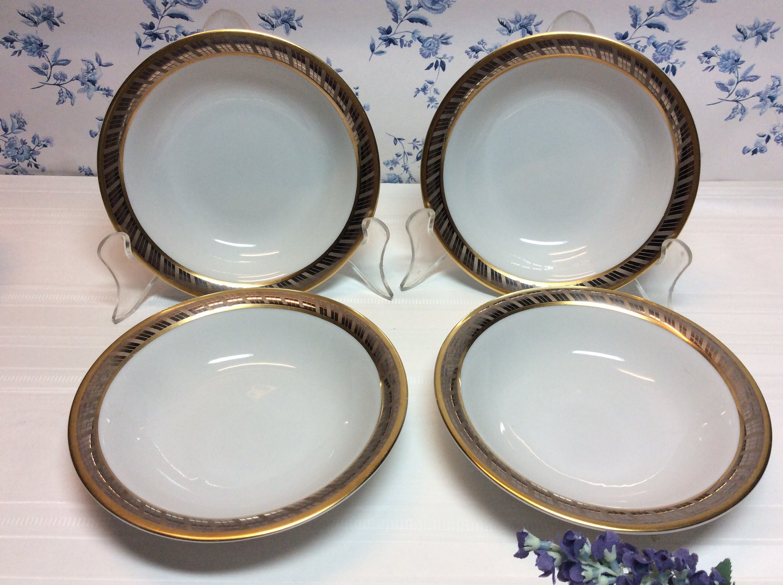 Vintage Rosenthal Selb Plossberg 4 Berry Bowls Bavaria | Etsy