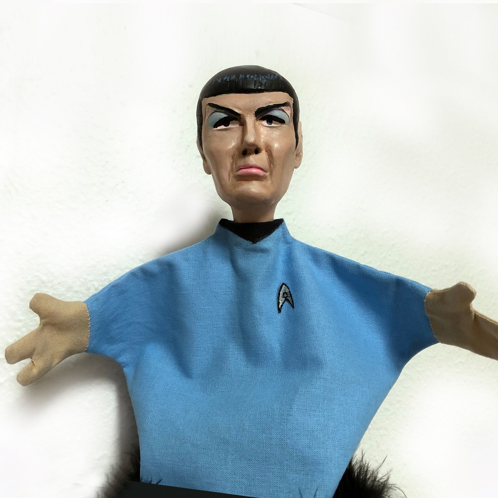 Spock Puppet Star Trek Withhueinmind Gwynneross - Etsy