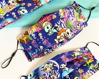 Tokidoki Face Mask - Etsy